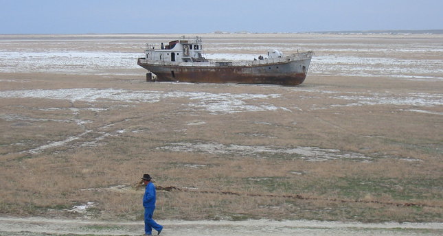 Aral Sea basin completely dried out - Daily Sabah