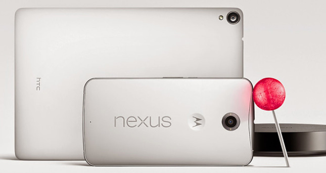 Google unveils the latest Nexus 9 tablet, Nexus 6 'phablet' - Daily Sabah