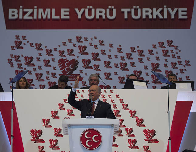 Turkey’s nationalist MHP reelects Bahçeli at party congress coinciding ...