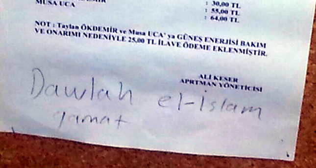 ISIS national anthem troubles apartment residents in Turkey's eastern ...