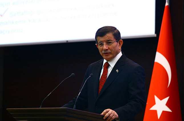 PM Davutoğlu unveils new Cabinet members of Turkey's 64th government ...