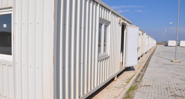 New container city to house Syrian refugees in Turkish border town ...