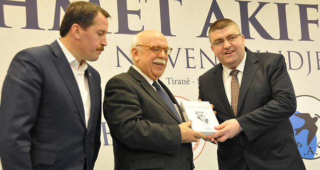 Birth of Turkey's national anthem commemorated in Albanian capital ...