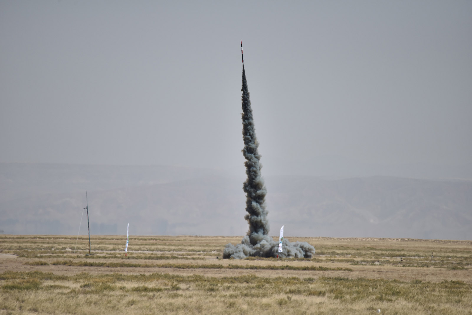 Students compete at rocket race in central Turkey's Aksaray as part of ...