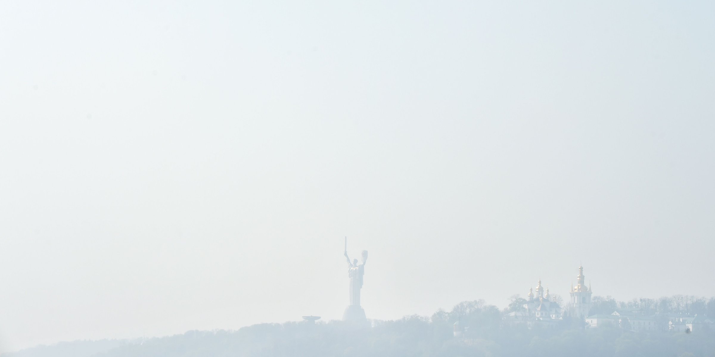 Ukraine's capital Kyiv tops list of high air pollution amid fires in ...