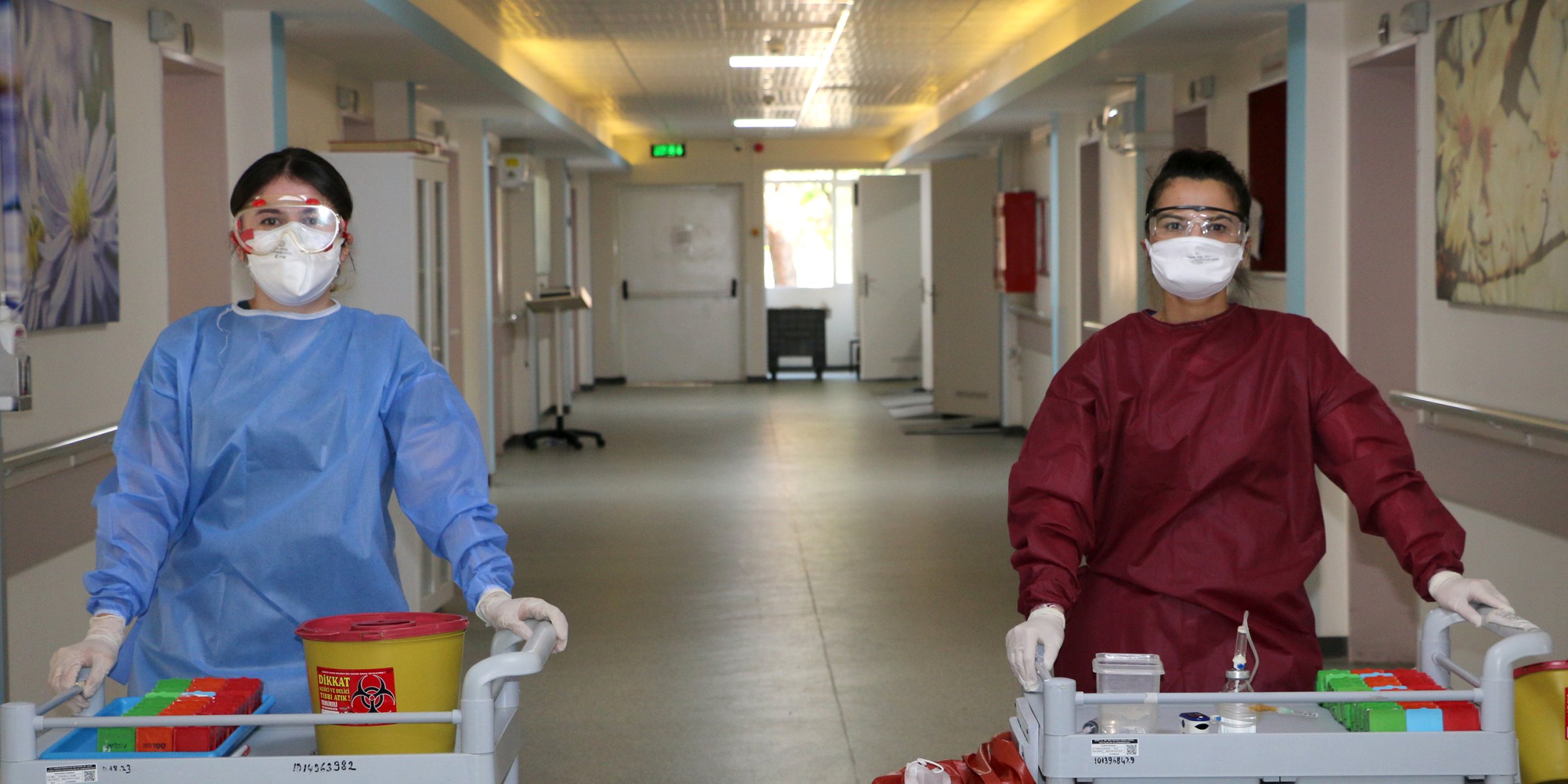 Turkish nurses on front line against coronavirus pandemic | Daily Sabah