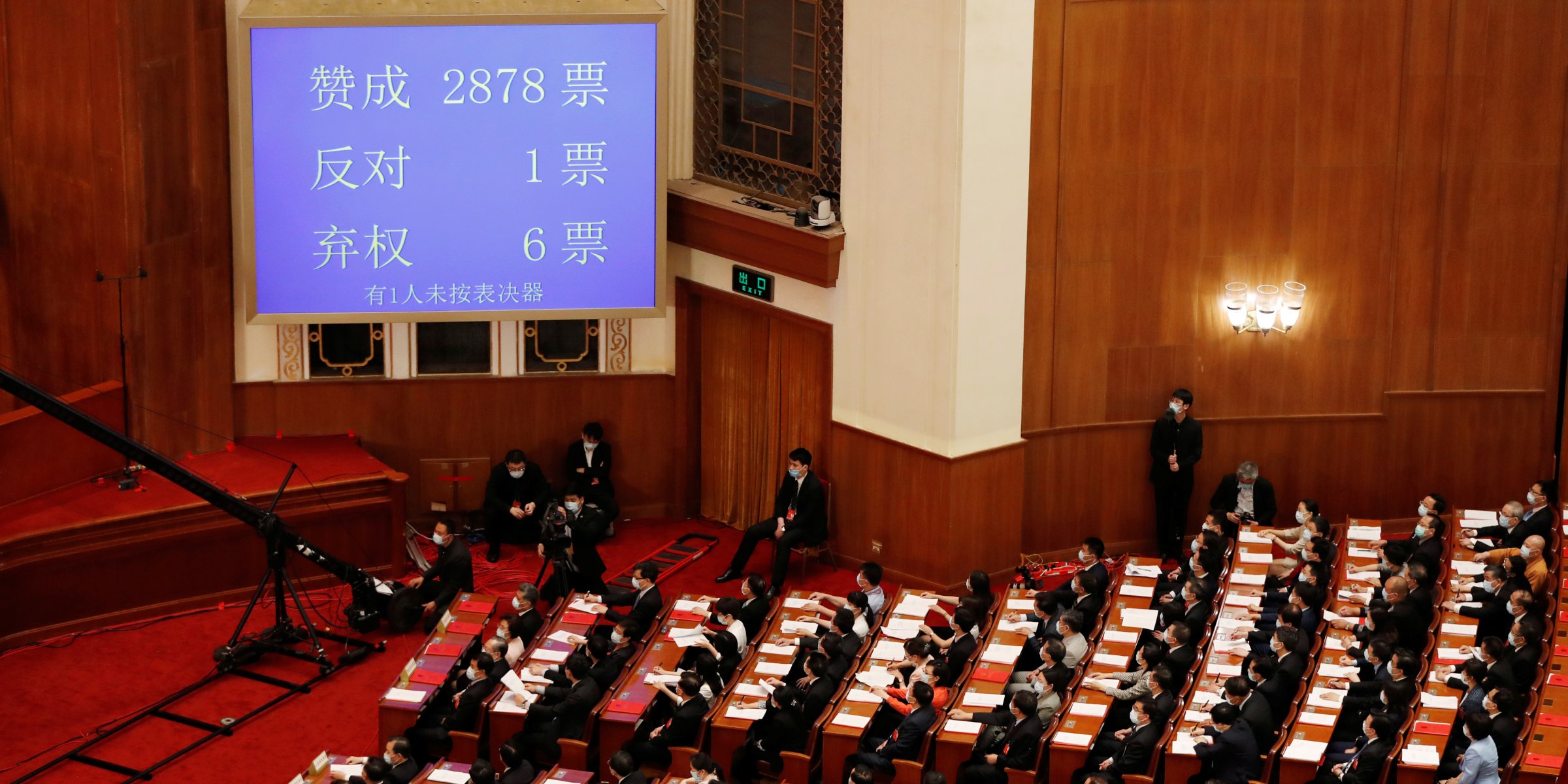 China's parliament passes Hong Kong national security bill | Daily Sabah