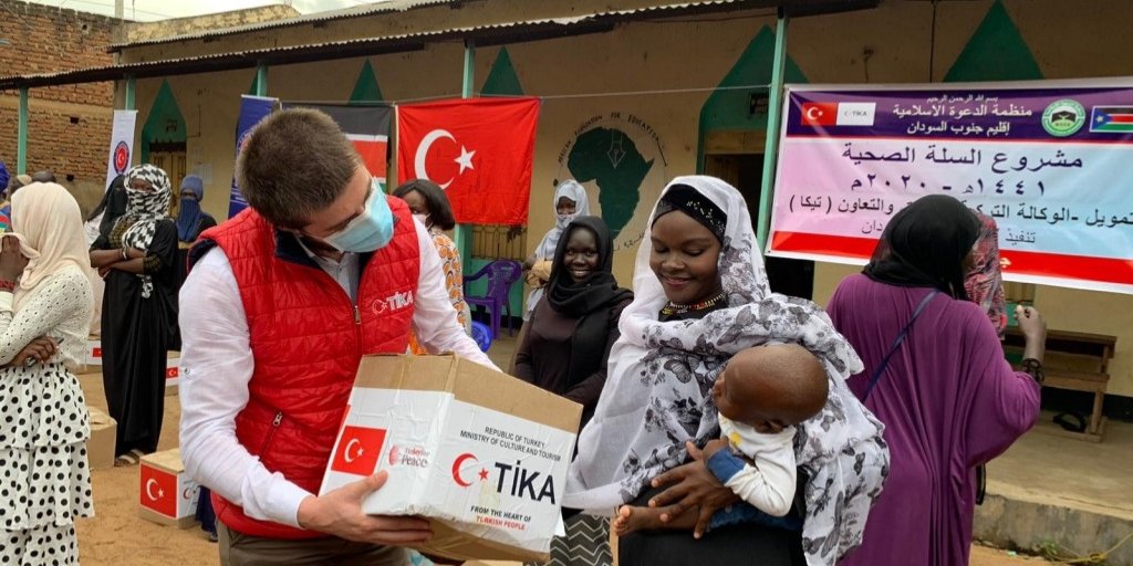 Turkish development aid agency helps South Sudan produce face masks ...