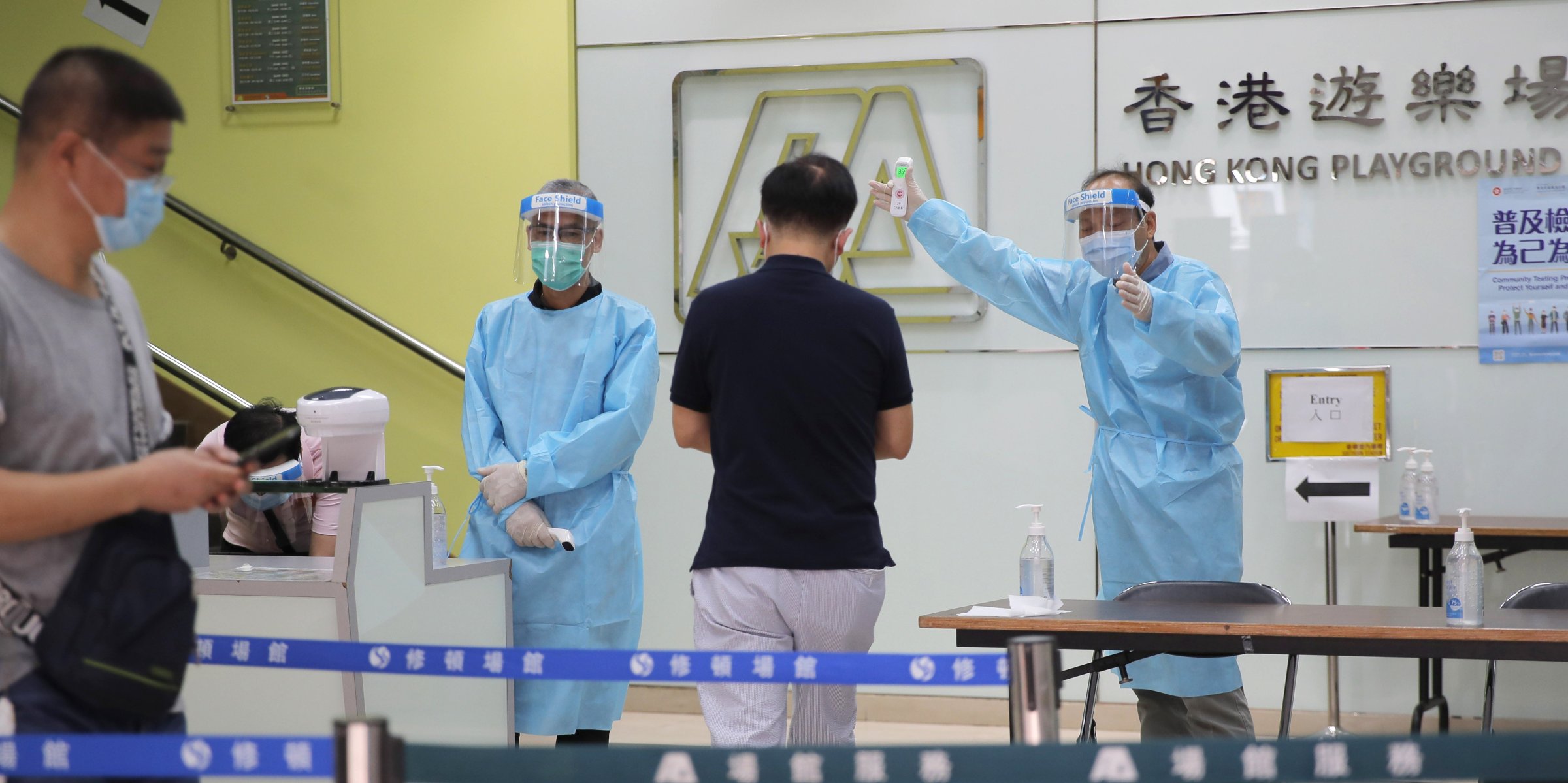 Hong Kong launches mass virus tests hampered by distrust of China ...