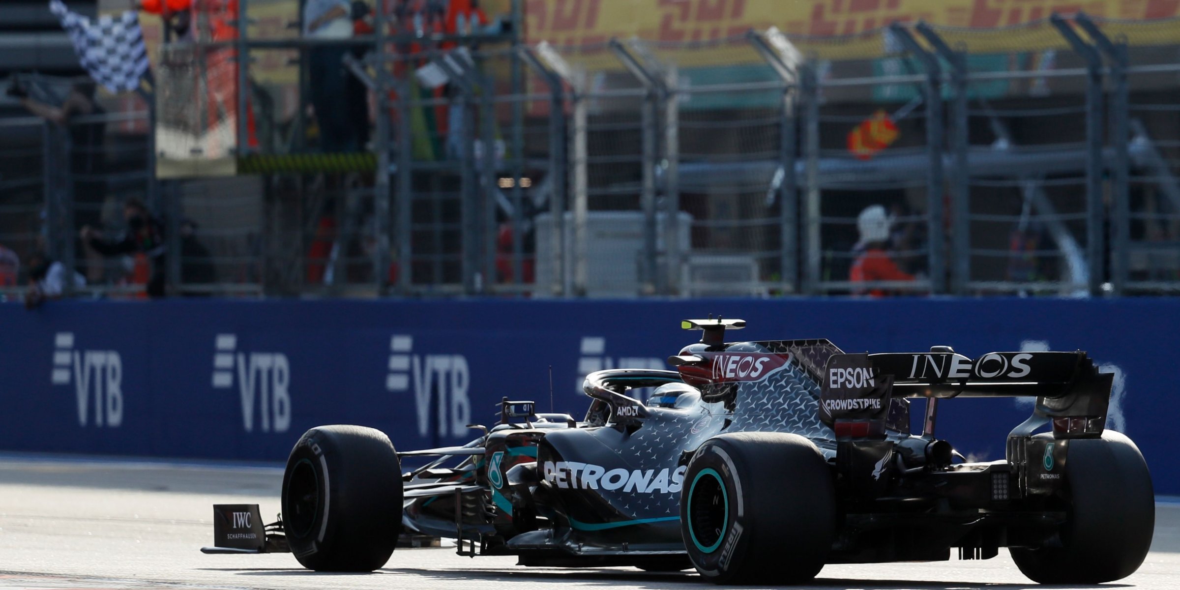 Bottas wins in Russia as Hamilton misses F1 record | Daily Sabah