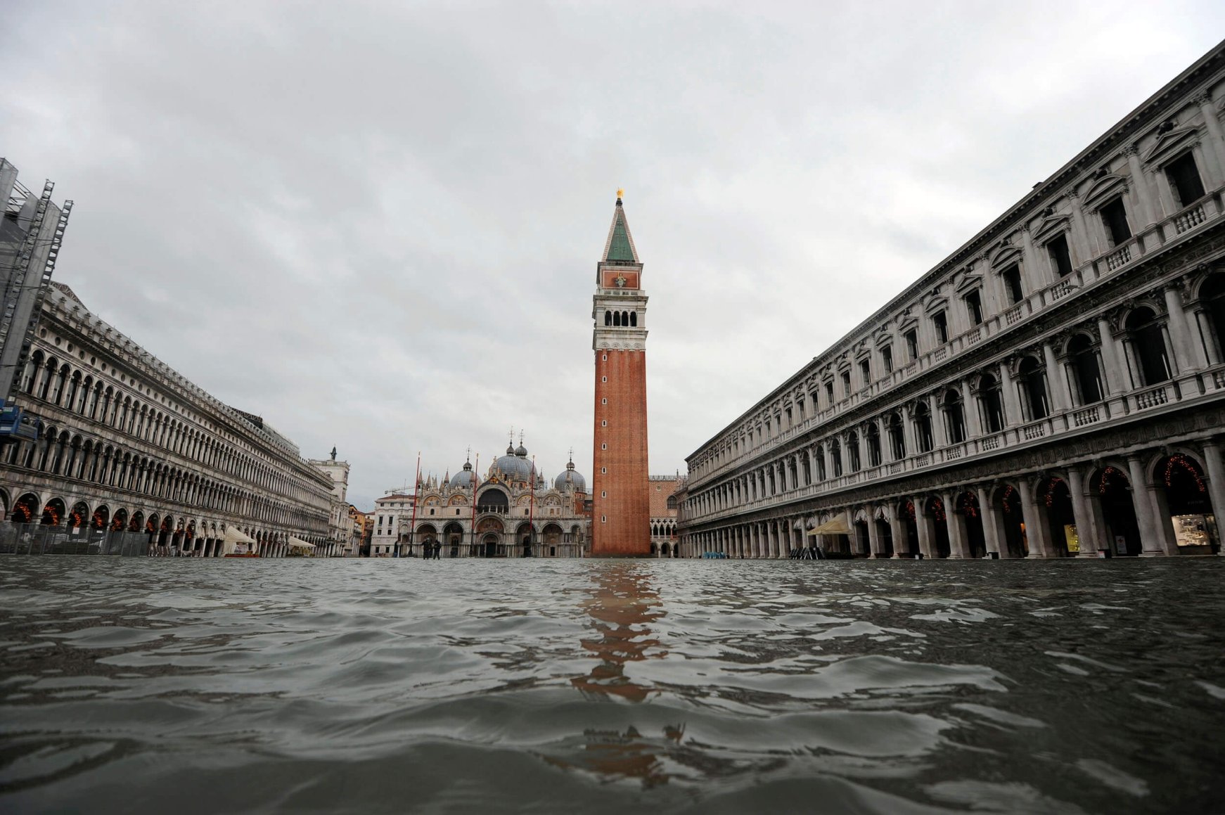 In photos: High tide floods Venice as dam system fails to activate ...