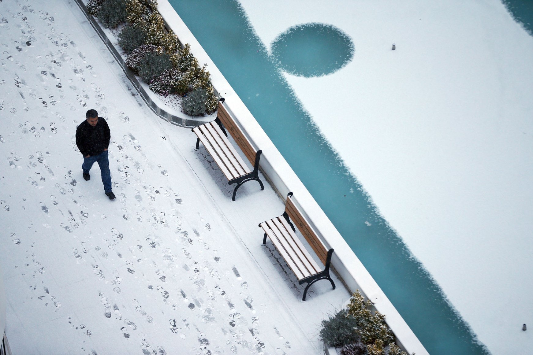First snow in Turkey's capital Ankara | Daily Sabah