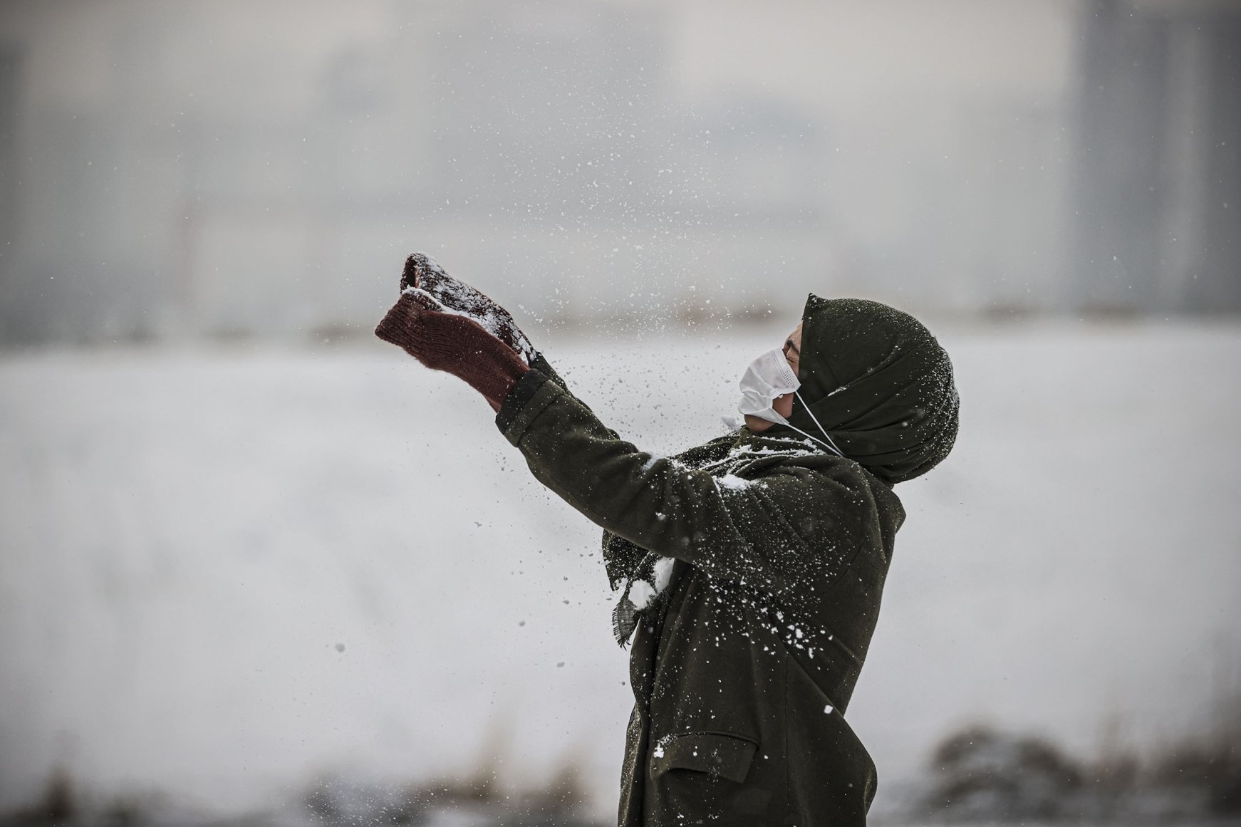 First snow in Turkey's capital Ankara | Daily Sabah