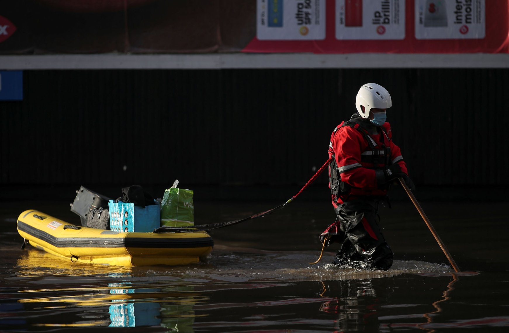 In photos: Storm Christoph floods Britain, with more to come | Daily Sabah