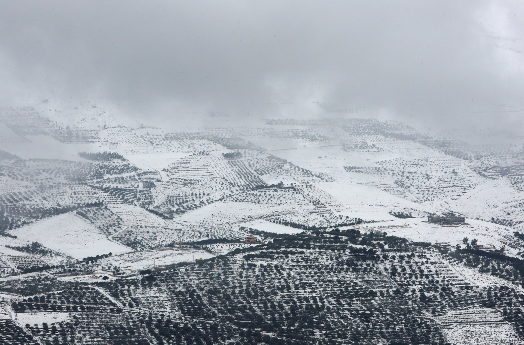 Rare snowfall blankets parts of Middle East | Daily Sabah