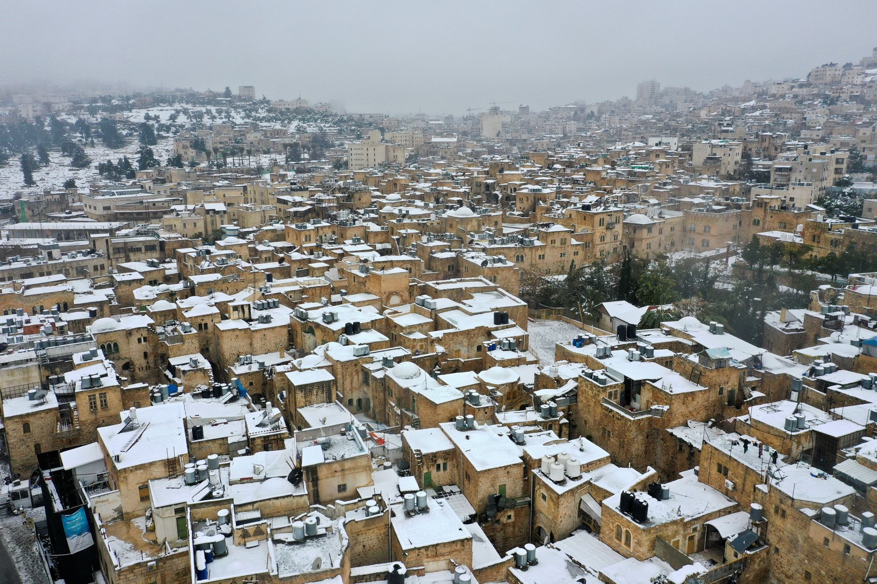 Rare snowfall blankets parts of Middle East | Daily Sabah