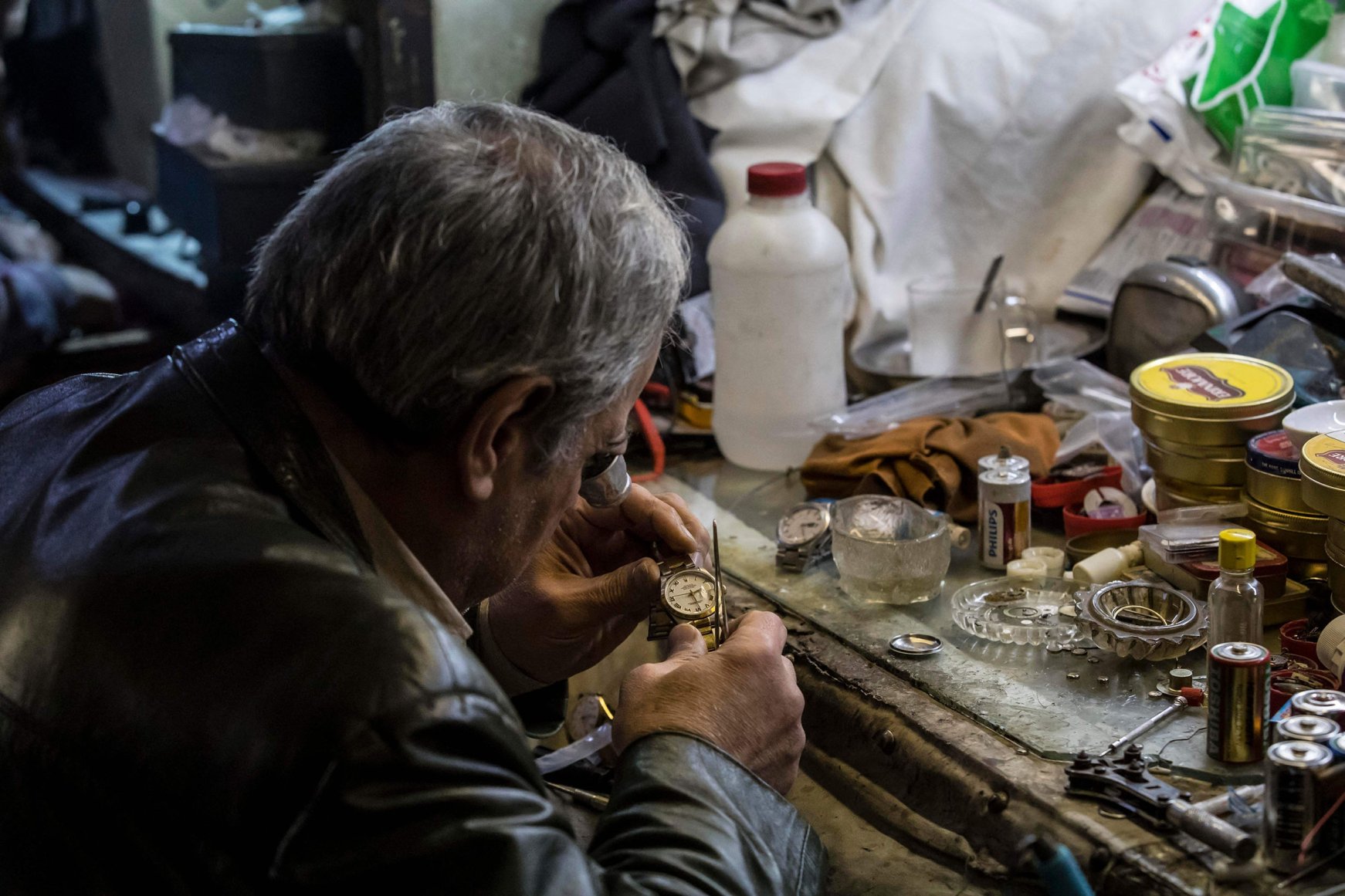 Time stands still in Egypt's century-old watchmaker shop | Daily Sabah