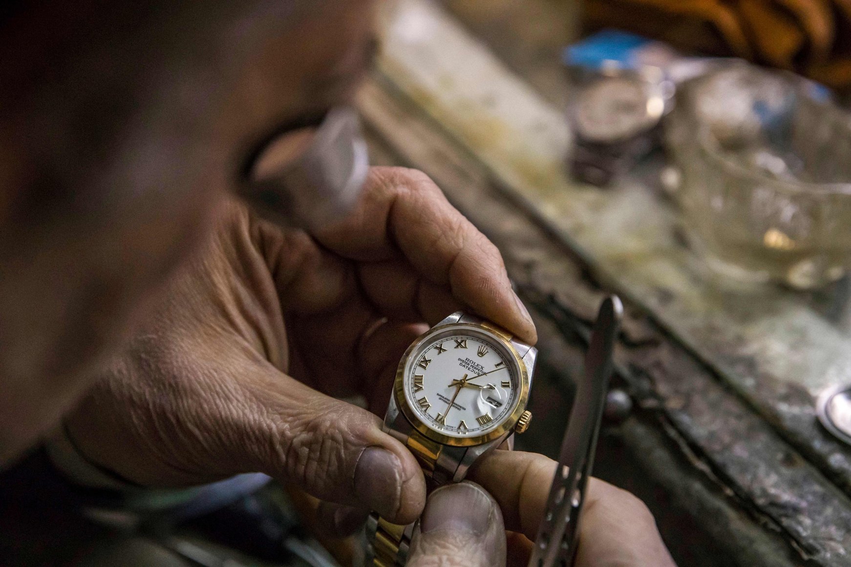 Time stands still in Egypt's century-old watchmaker shop | Daily Sabah