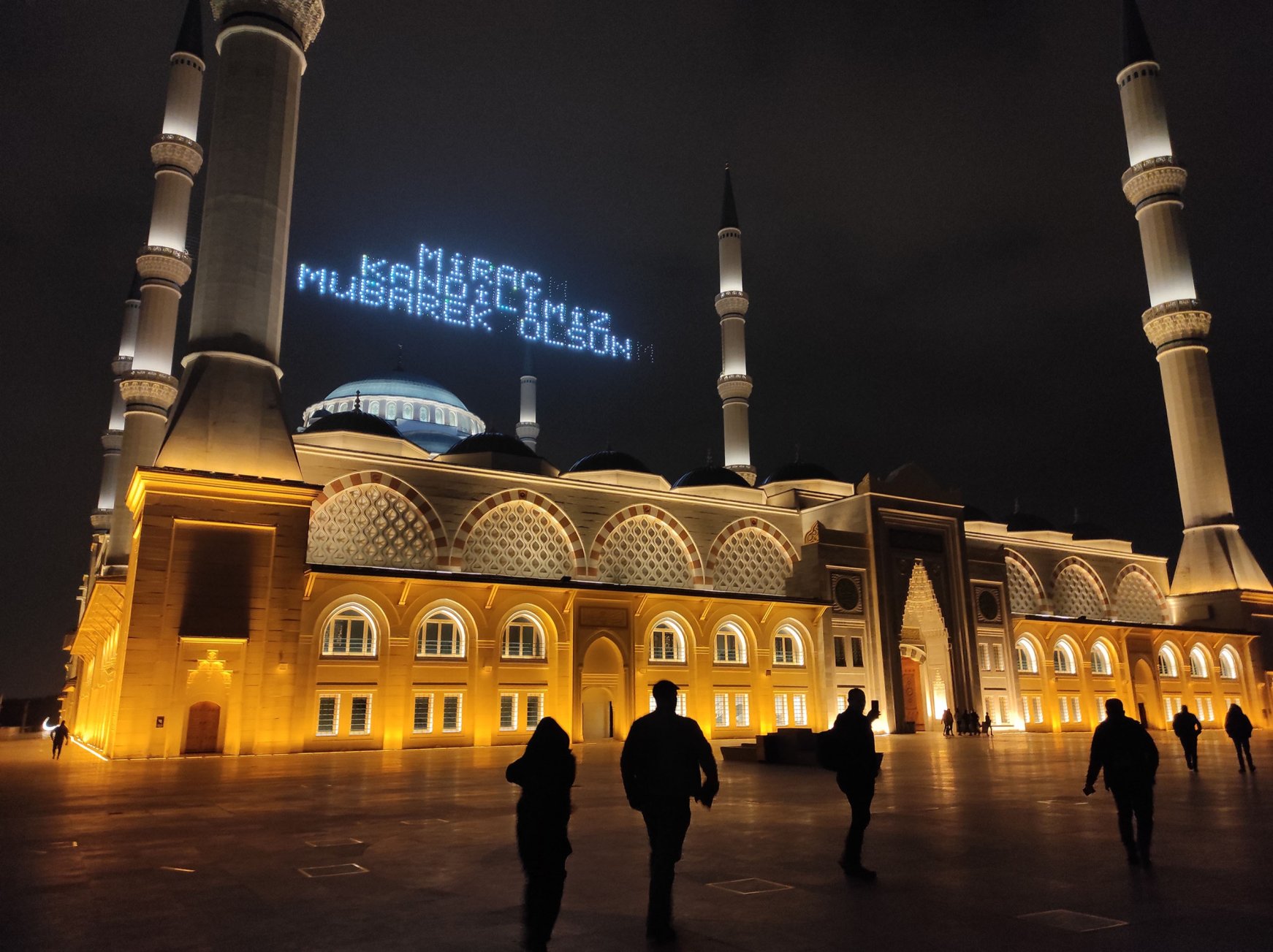 Laylat al-Miraj: Holy Muslim night marked in mosques across Turkey ...