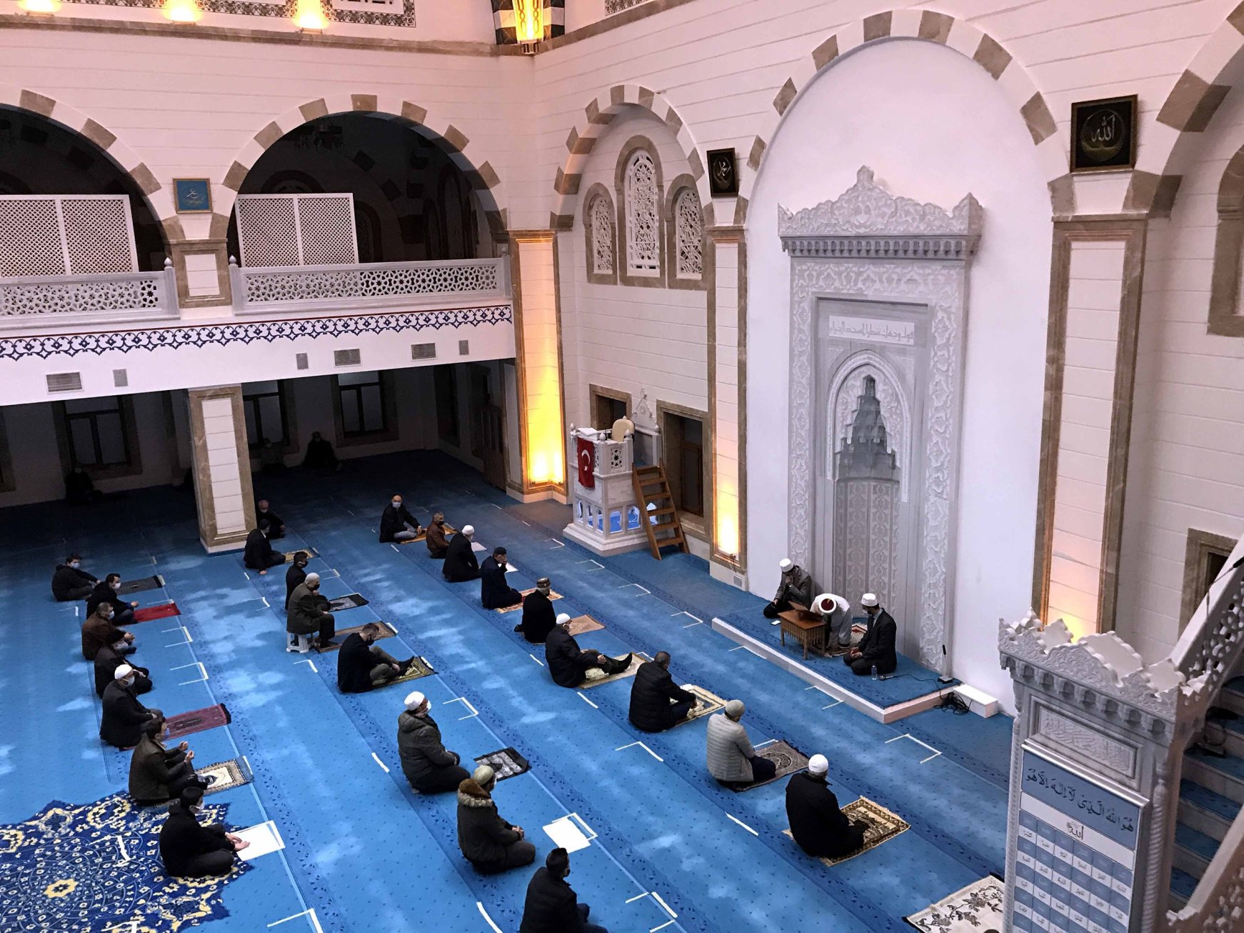 Laylat al-Miraj: Holy Muslim night marked in mosques across Turkey ...