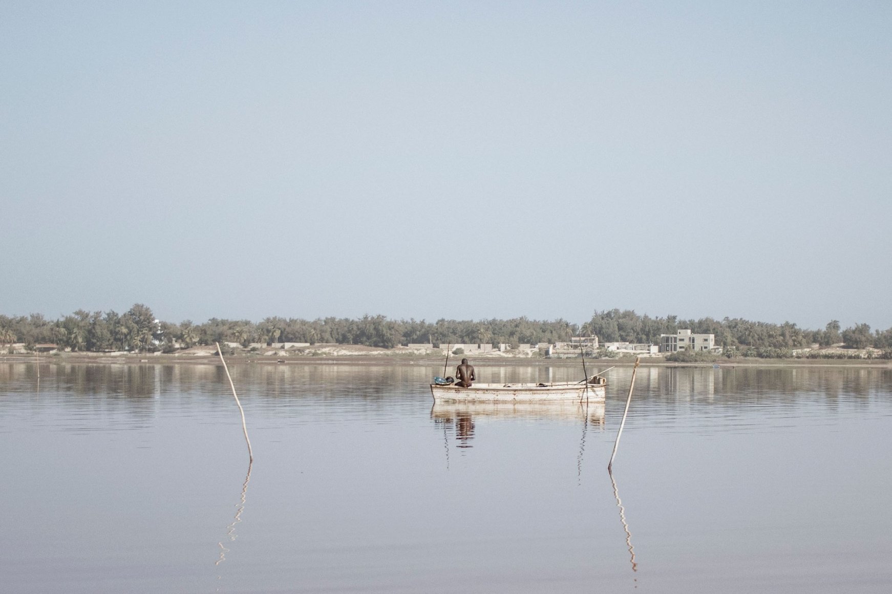Salt harvesting at Senegal's Pink Lake | Daily Sabah