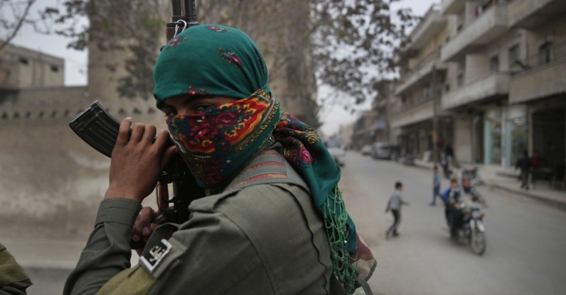 US provides equipment support to YPG/PKK for COVID-19 | Daily Sabah