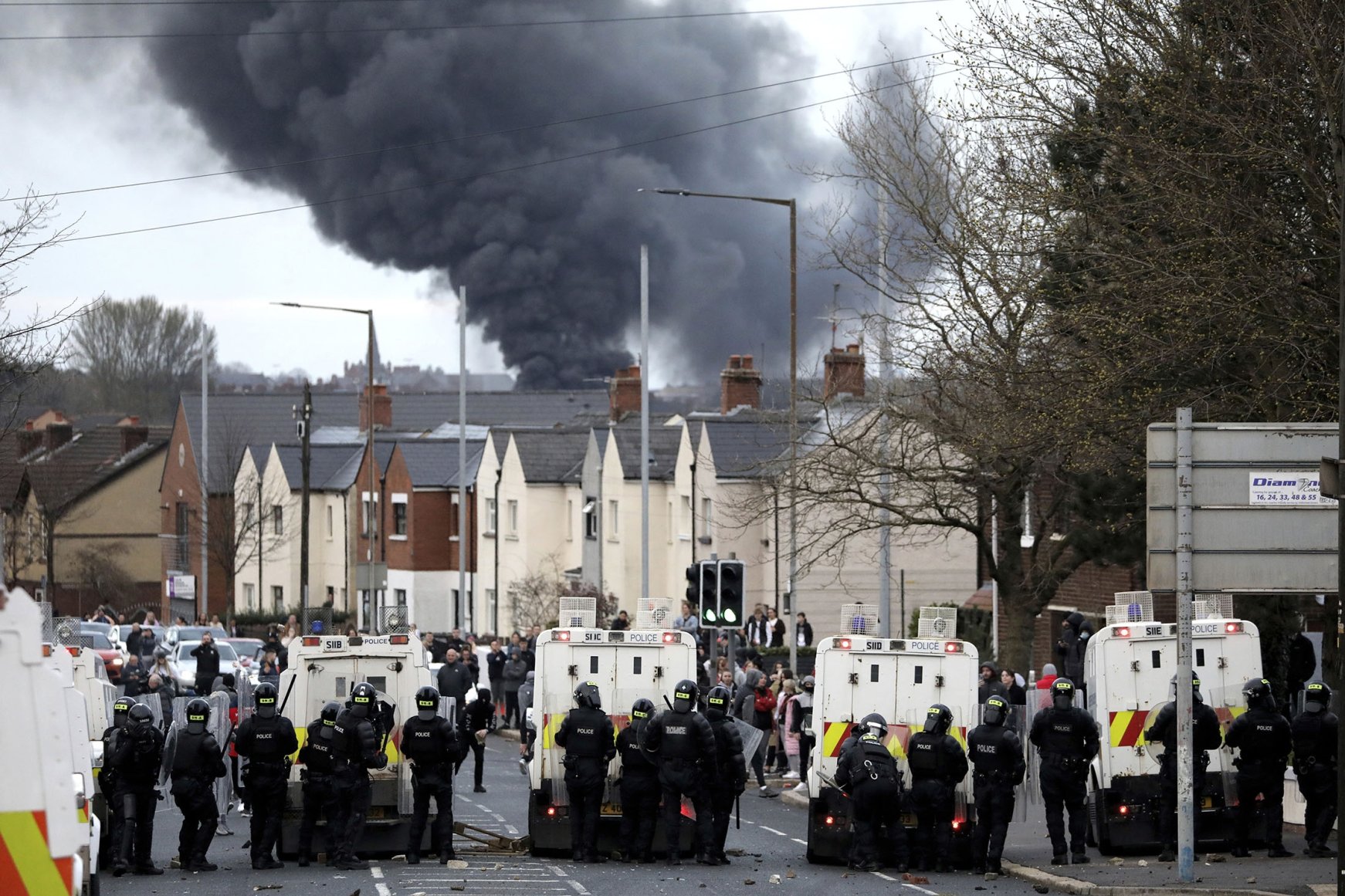 In photos: Violent protests continue in Northern Ireland's Belfast ...
