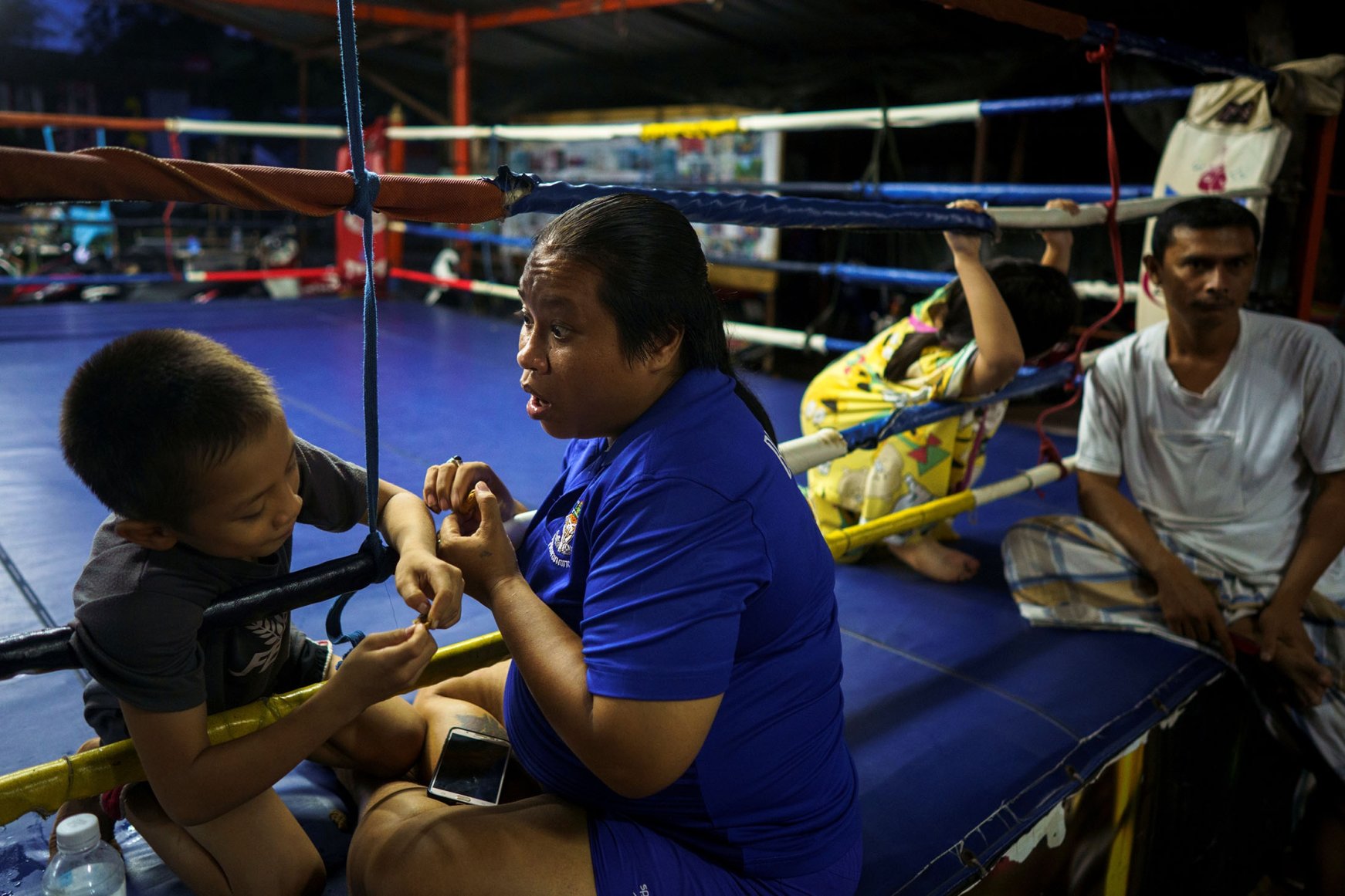 Child Thai kickboxer eager to jump back into ring despite risks | Daily ...