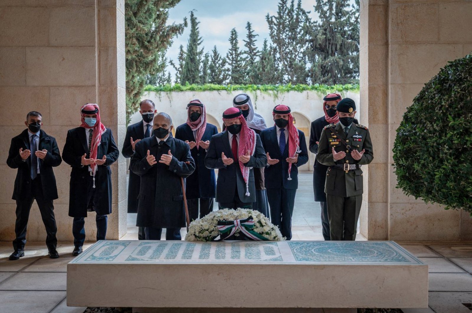 Jordan's king, Prince Hamzah together for 1st time since rift | Daily Sabah