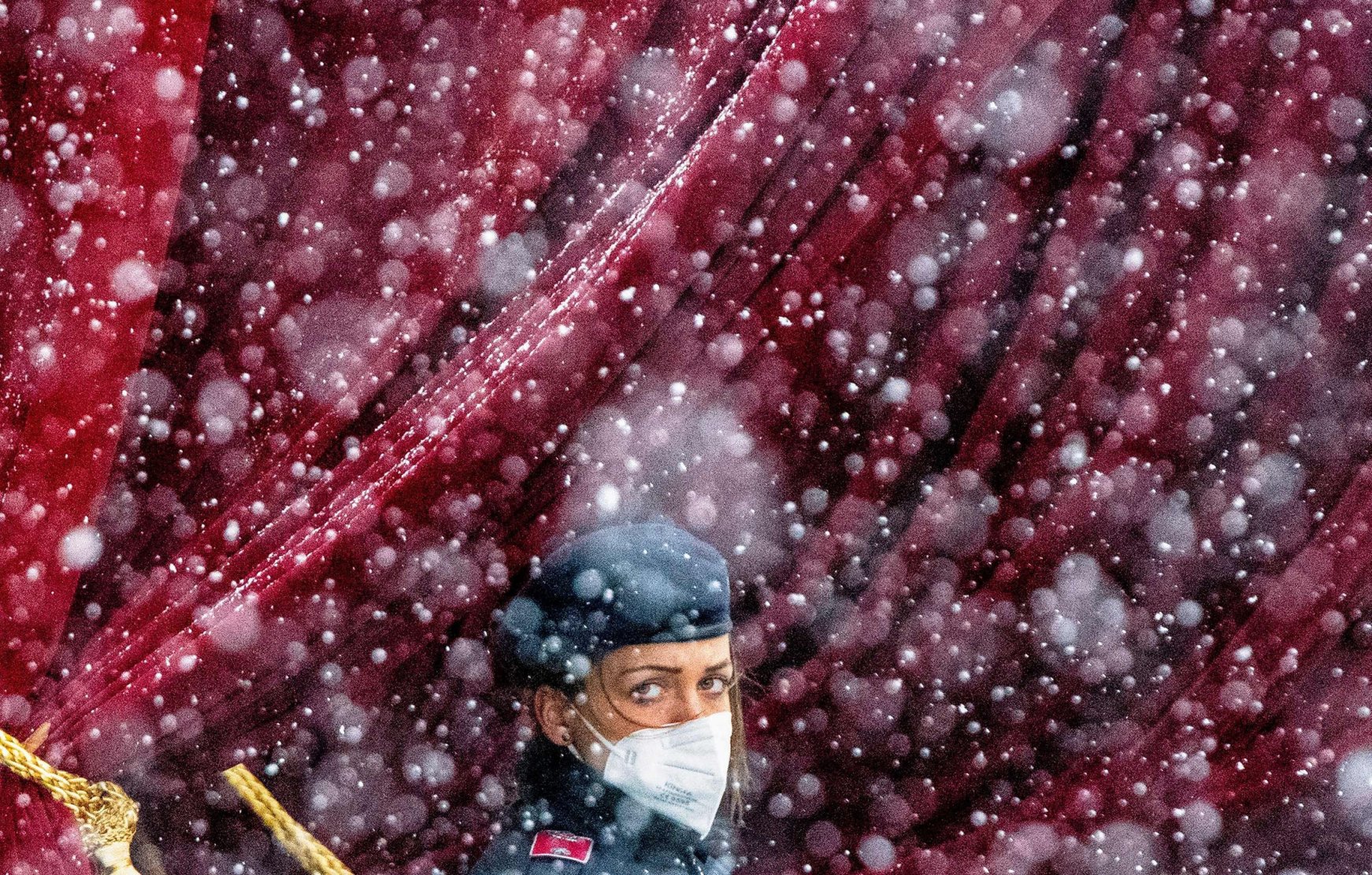 Indonesia floods, late snow and protests: Top pictures of the week ...