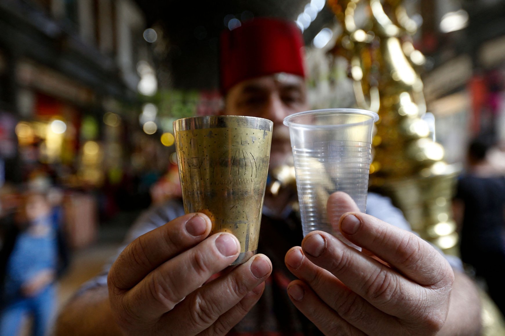 Syrian juice vendor gears up for Ramadan | Daily Sabah