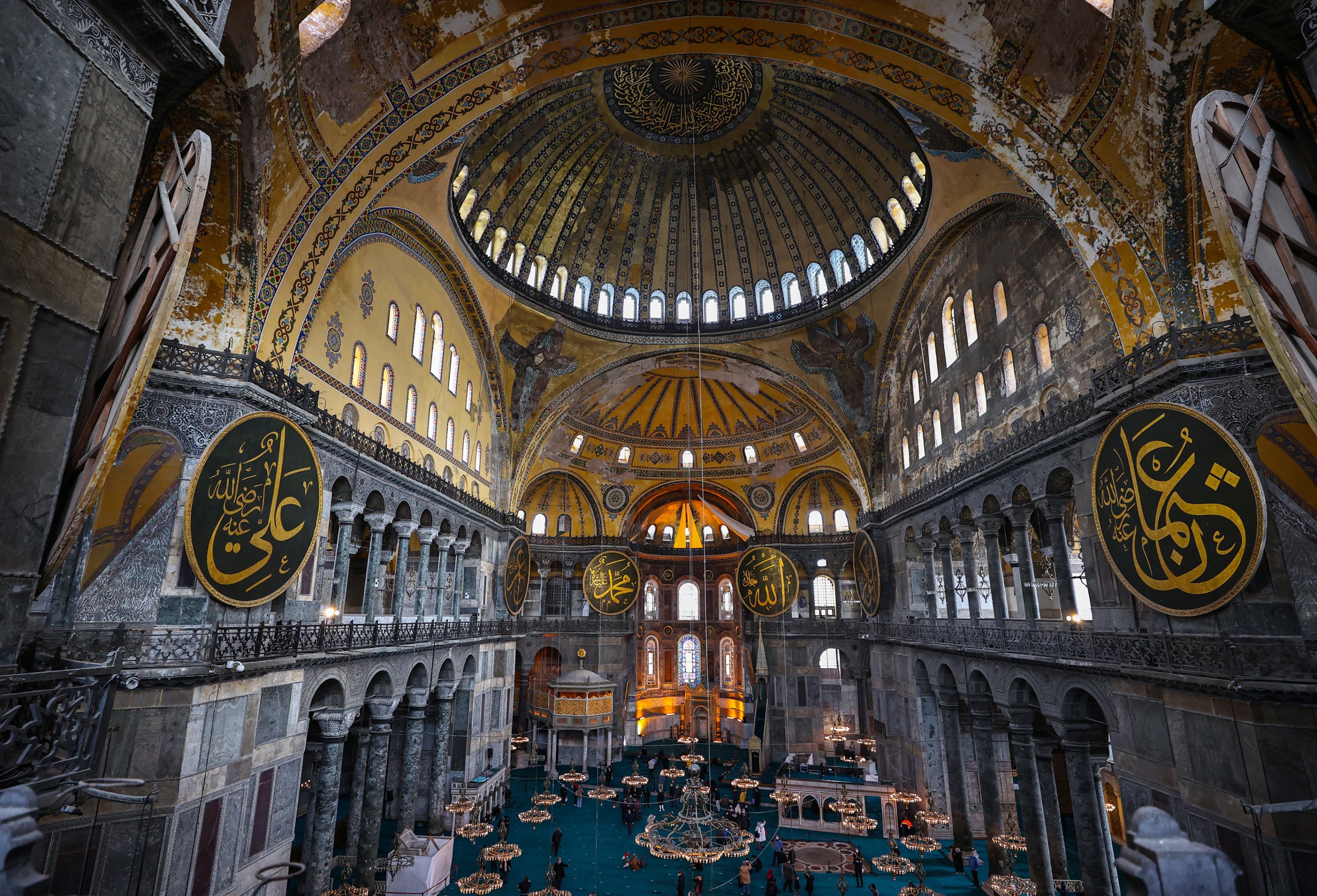 Hagia Sophia Inside Hagia Sophia Inside