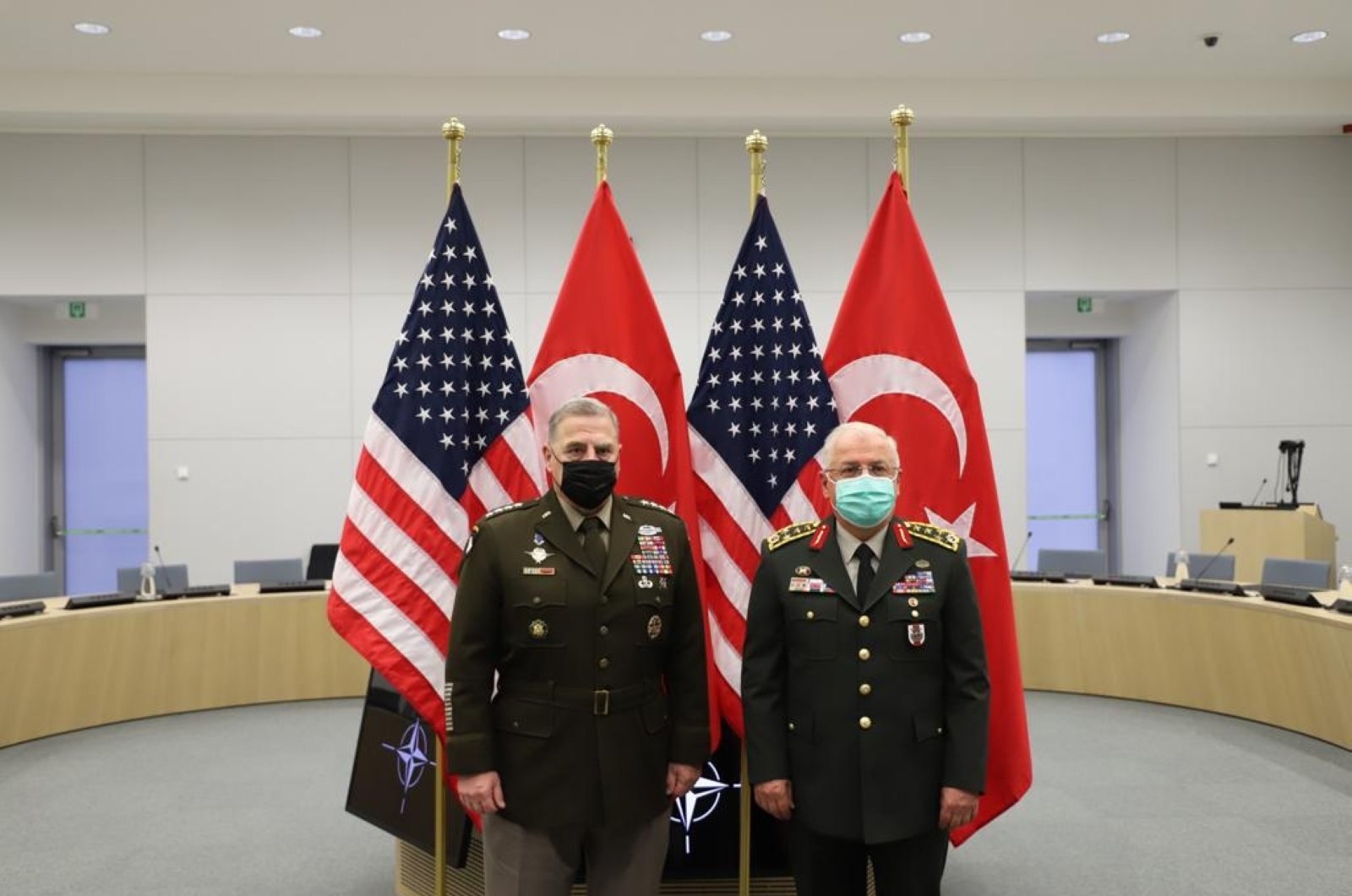 Turkish, US military chiefs discuss importance of cooperation | Daily Sabah