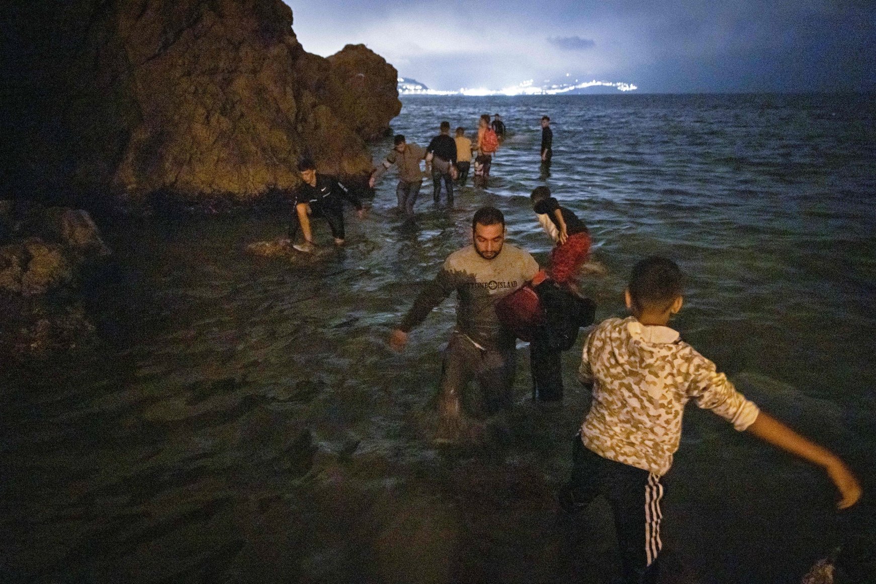 In photos: Migrant influx in Spain's African enclave of Ceuta | Daily Sabah