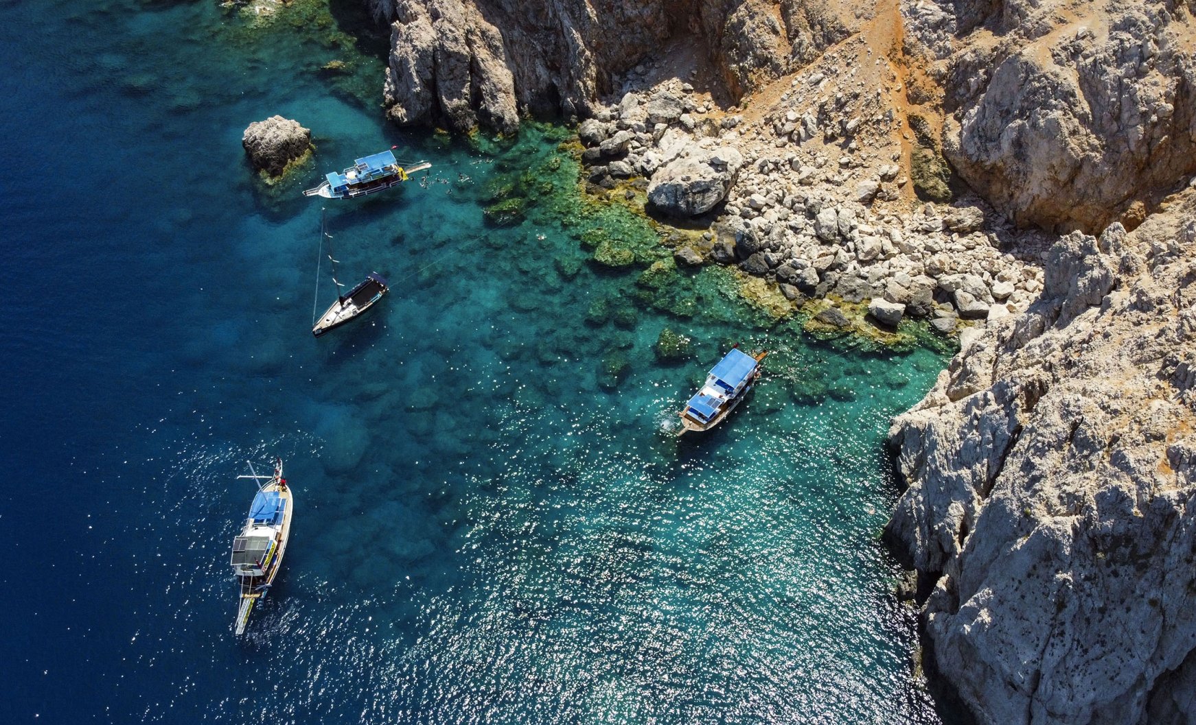 Turkey's uninhabited Suluada mesmerizes with clear sea, white beach ...