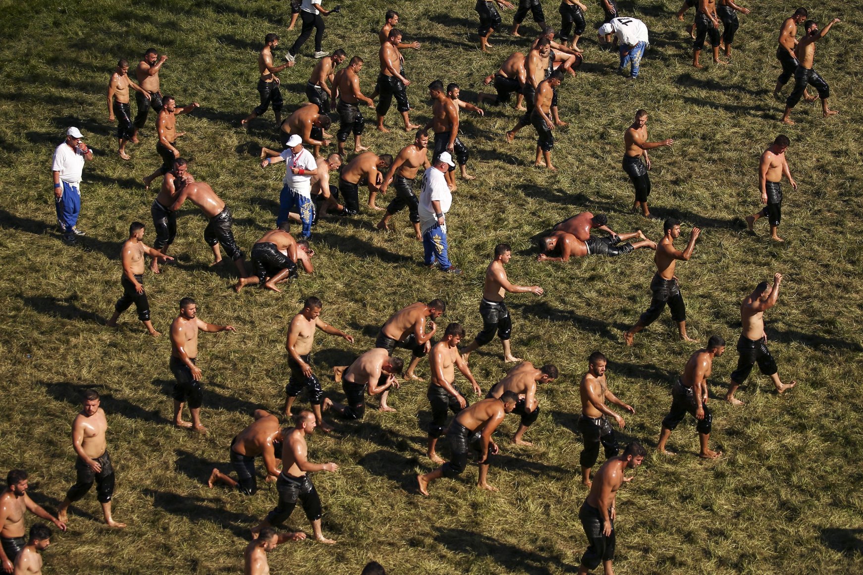 Turkey's oil wrestling festival returns after yearlong hiatus | Daily Sabah