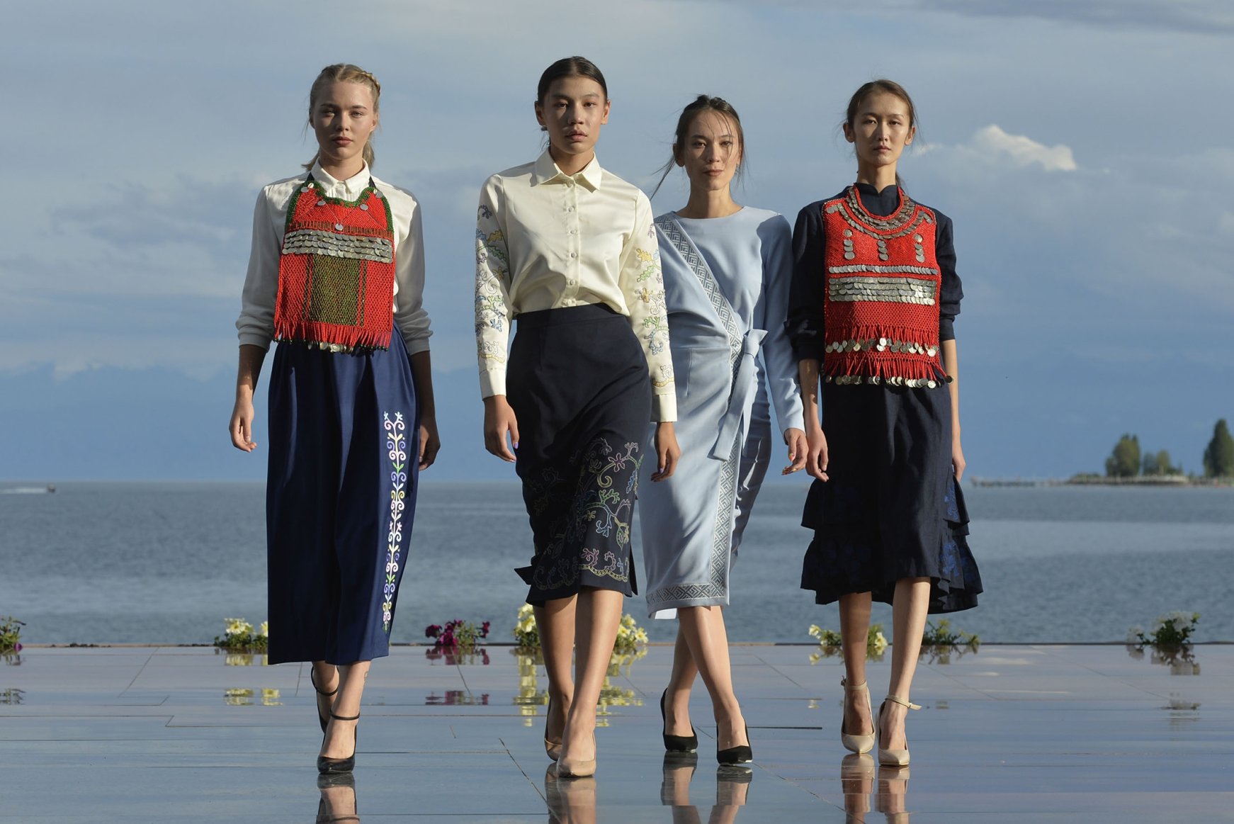 Eastern fashion shines with nomad culture in Kyrgyzstan's festival ...