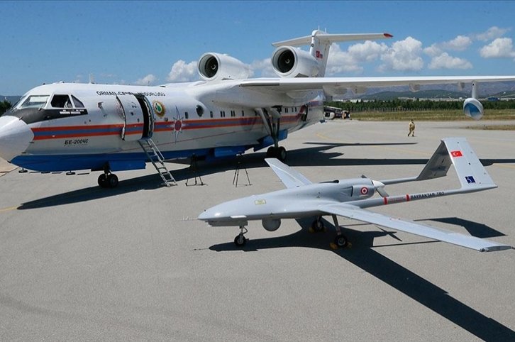 Turkey's locally made drones help fight against forest fires | Daily Sabah