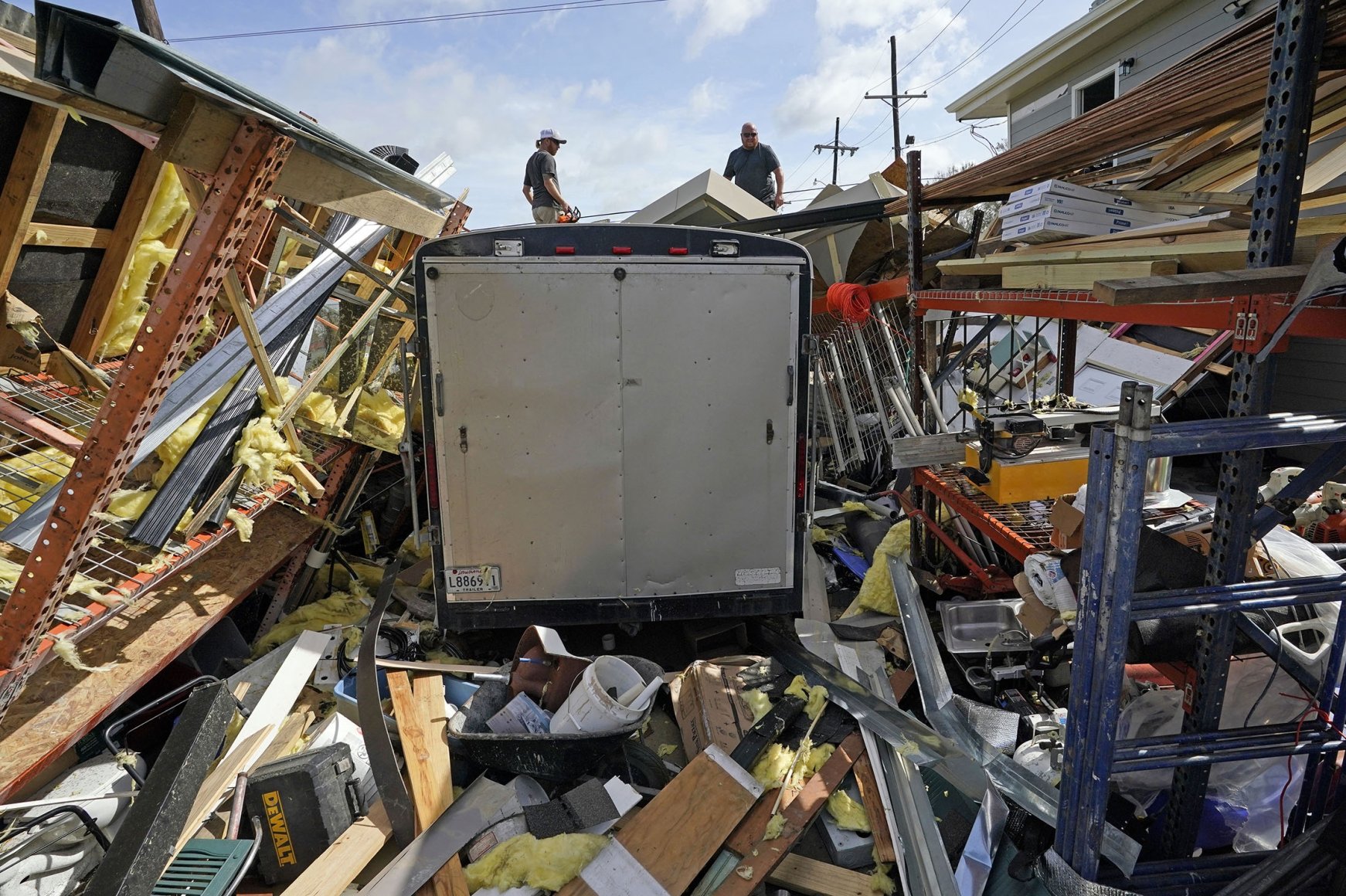 Devastation Power Outages In Aftermath Of Hurricane Ida Daily Sabah
