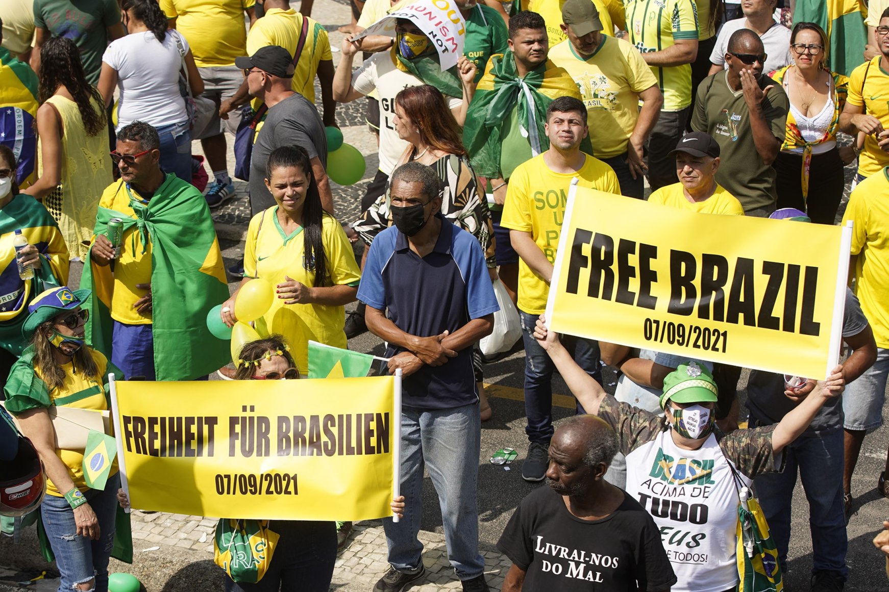 Brazil marks independence with protests for and against Bolsonaro ...