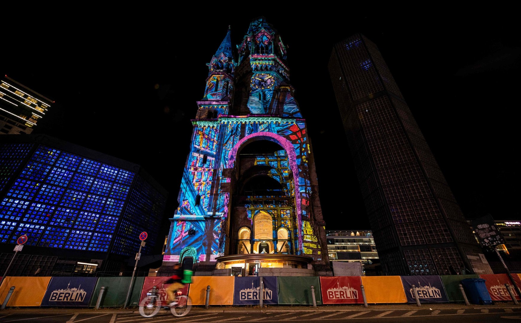 Berlin buildings glow amid 'Festival of Lights' | Daily Sabah