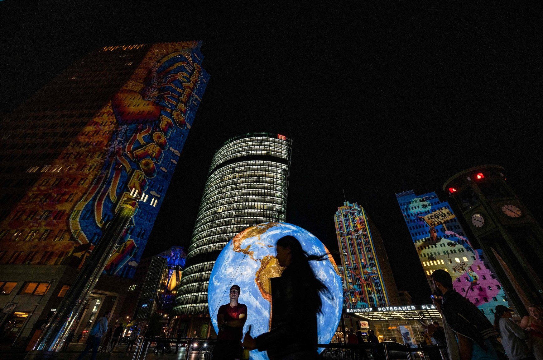 Berlin buildings glow amid 'Festival of Lights' | Daily Sabah
