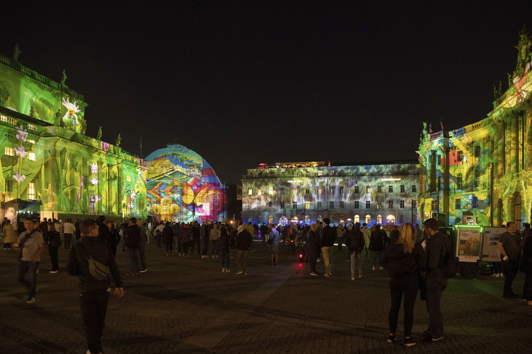 Berlin buildings glow amid 'Festival of Lights' | Daily Sabah