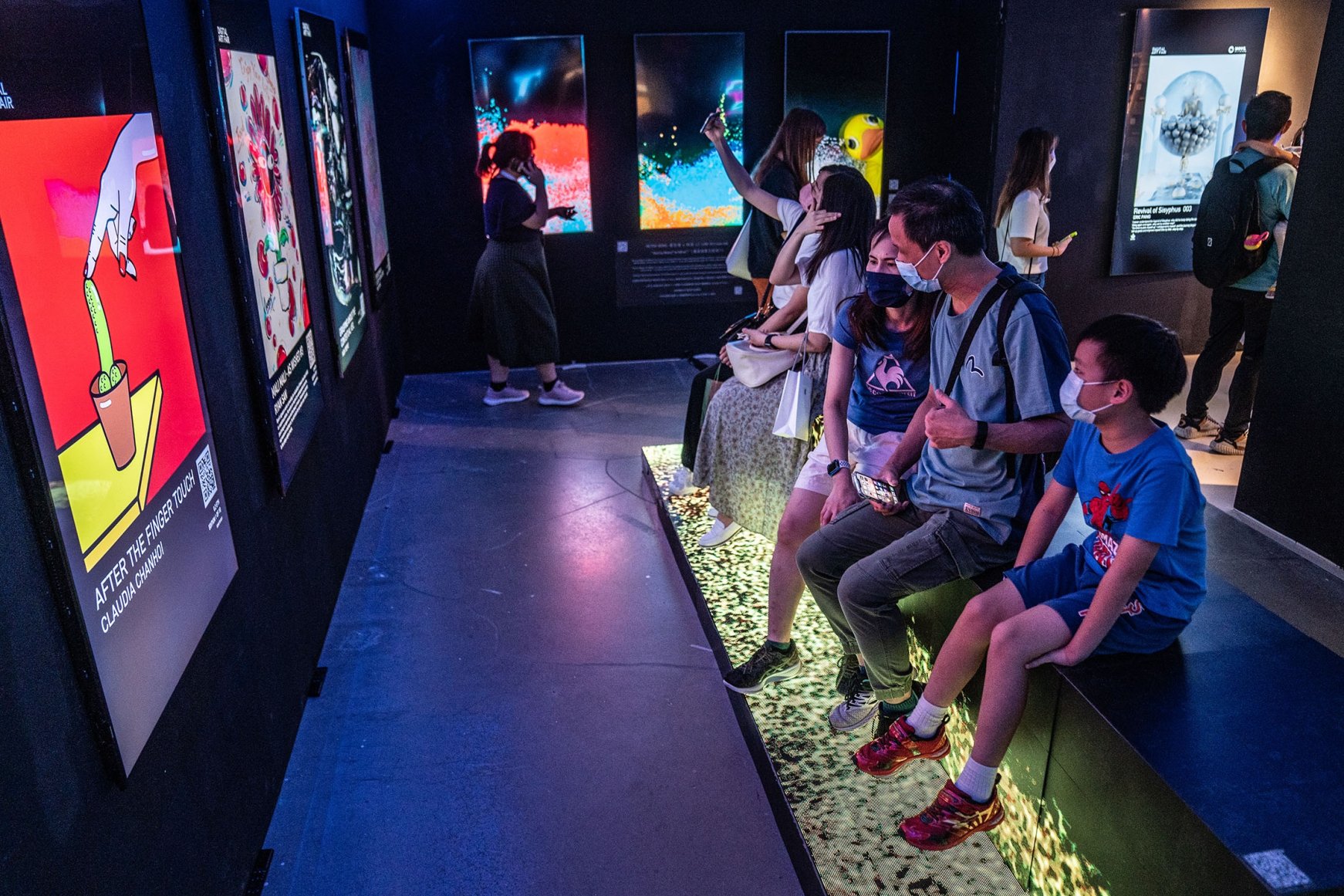 Digital Art Fair Asia dazzling with digital and NFT art | Daily Sabah