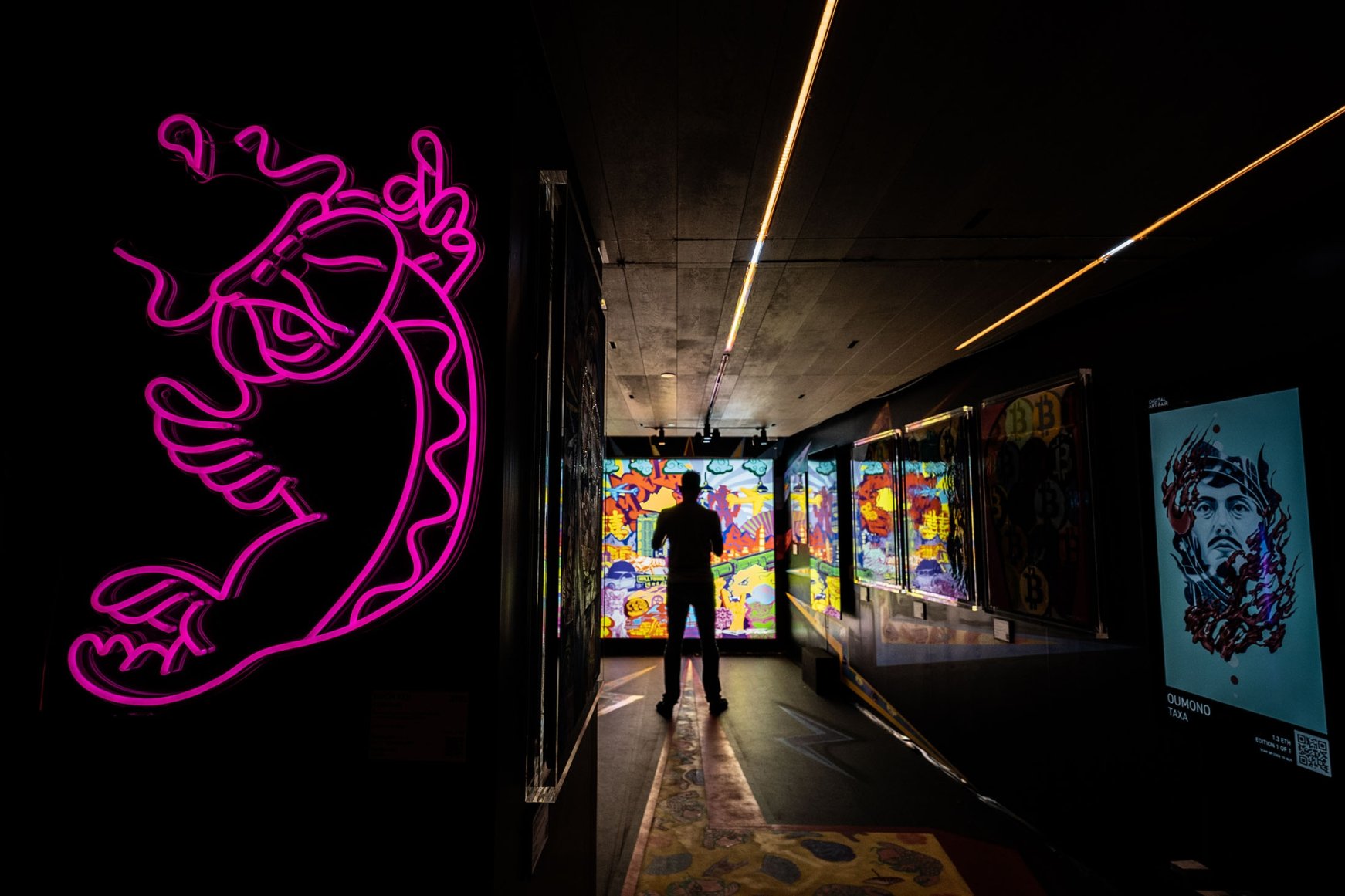 Digital Art Fair Asia dazzling with digital and NFT art | Daily Sabah