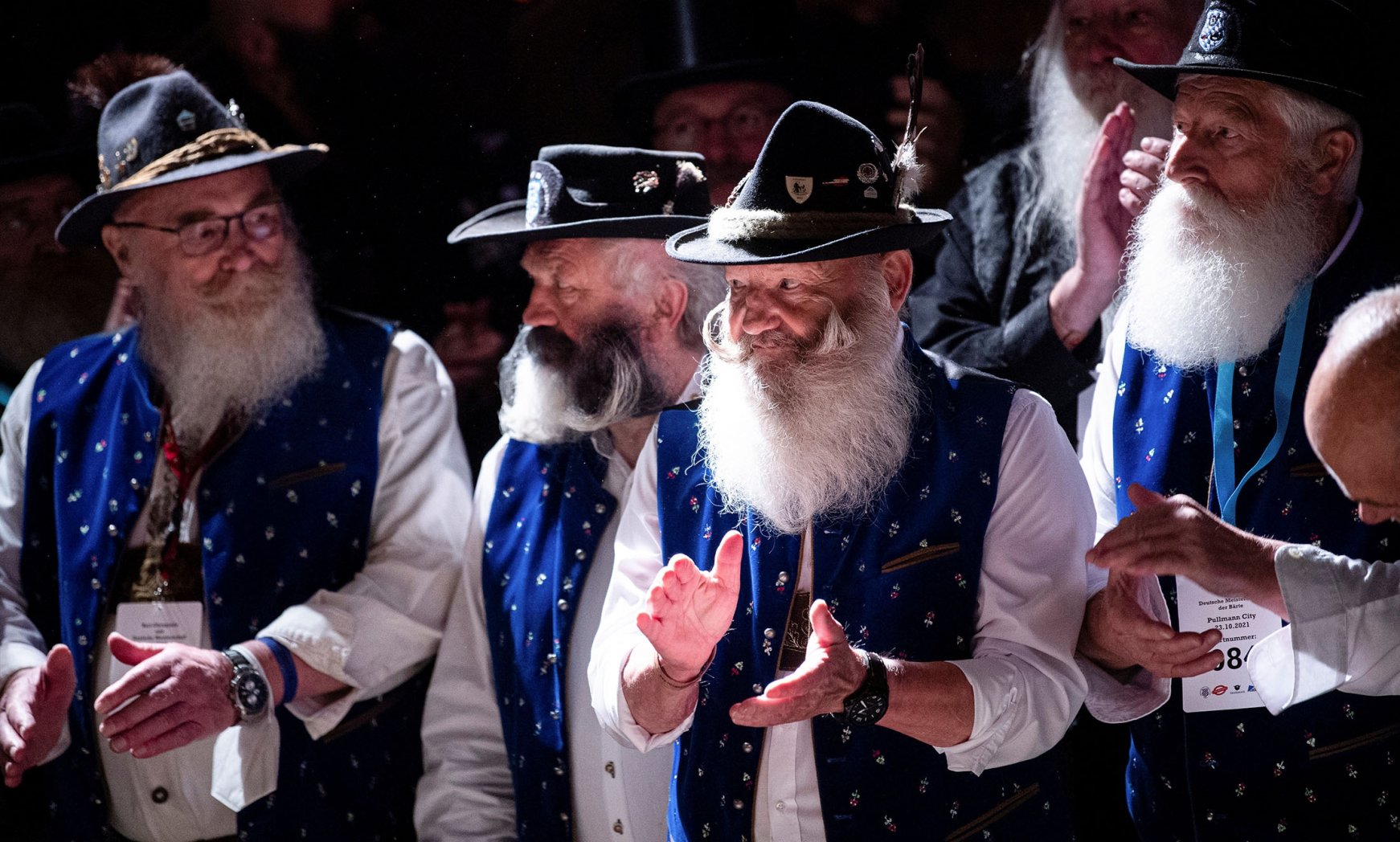 Beautiful beards, majestic mustaches compete at German championship ...