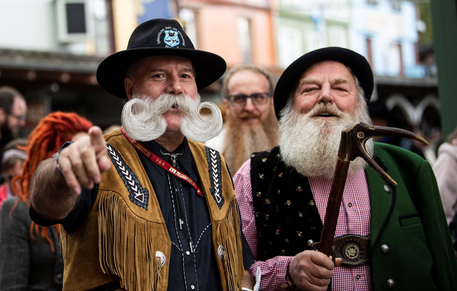 Beautiful beards, majestic mustaches compete at German championship ...