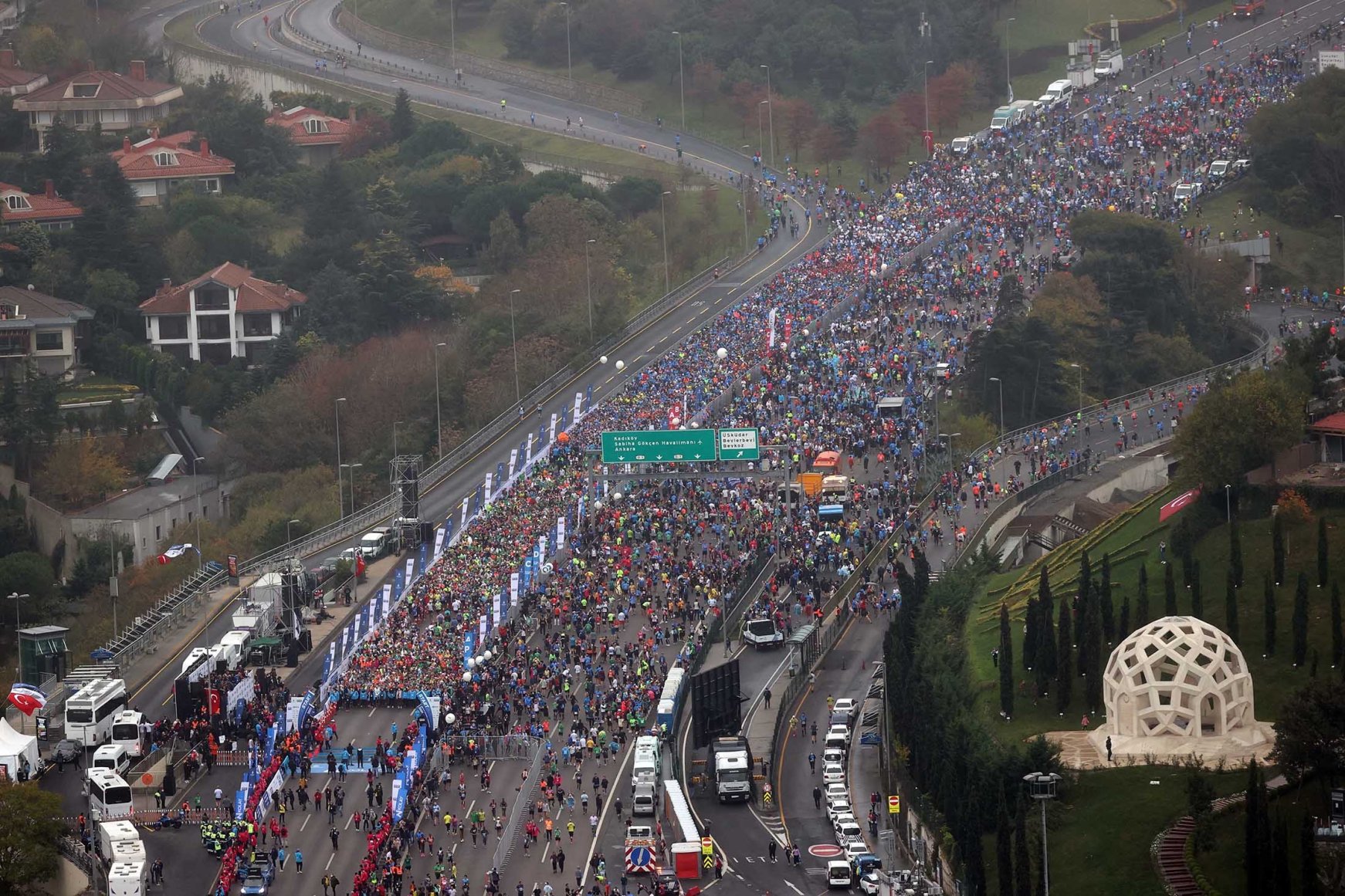 World's only intercontinental run: Istanbul Marathon 2021 | Daily Sabah