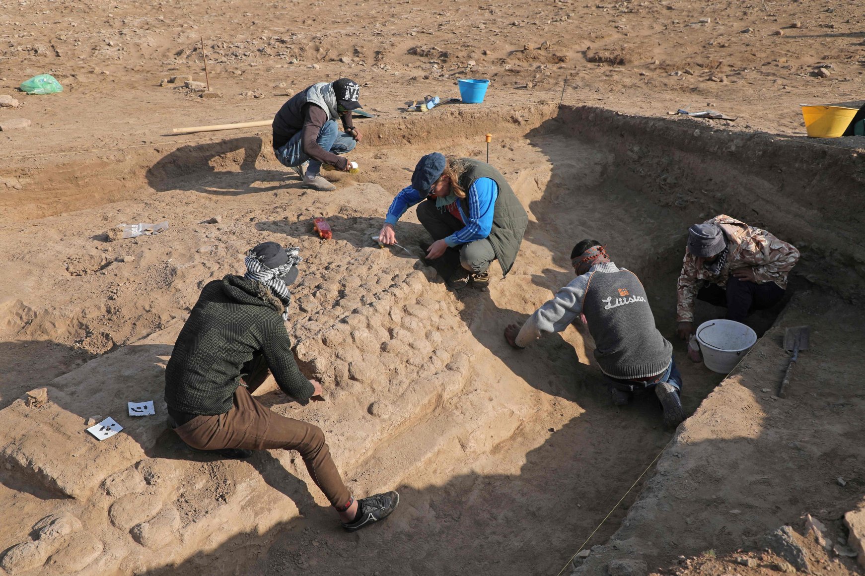 5,000-year-old artifacts unearthed in Sumerian city of Girsu in Iraq ...