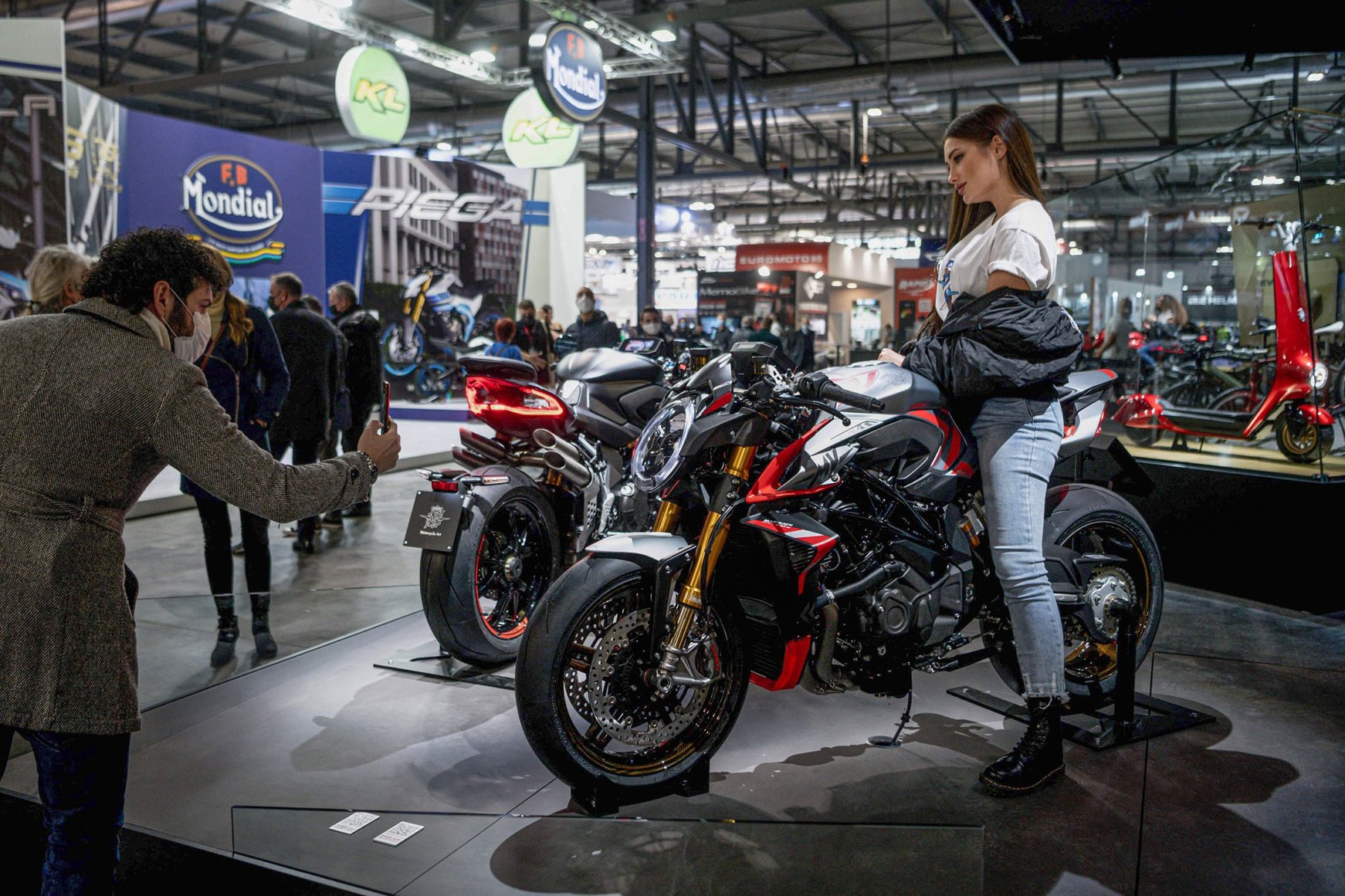 World's biggest Motorcycle Trade Show EICMA 2021 opens doors | Daily Sabah
